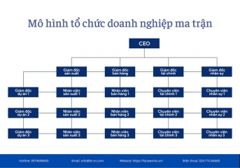 Top 7 mô hình tổ chức doanh nghiệp tối ưu | Faceworks